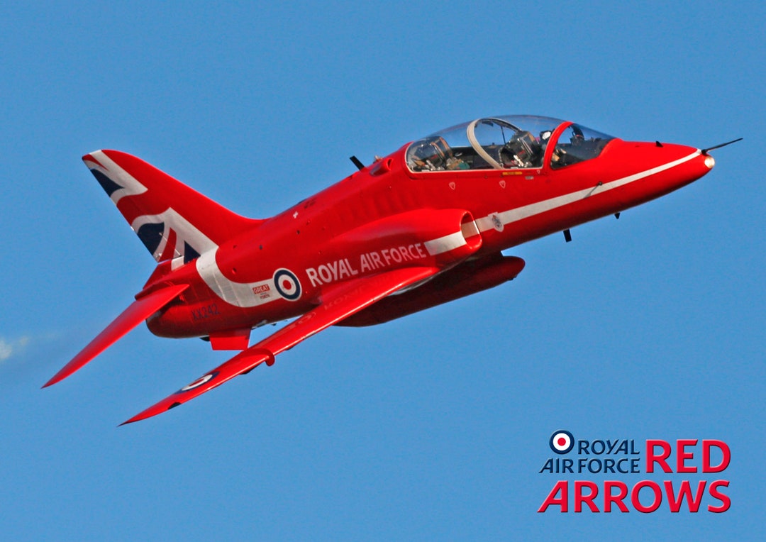 Red Arrows Print Poster Wall Art #20 RAF Red Arrows Posters - (A4 29.7 ...