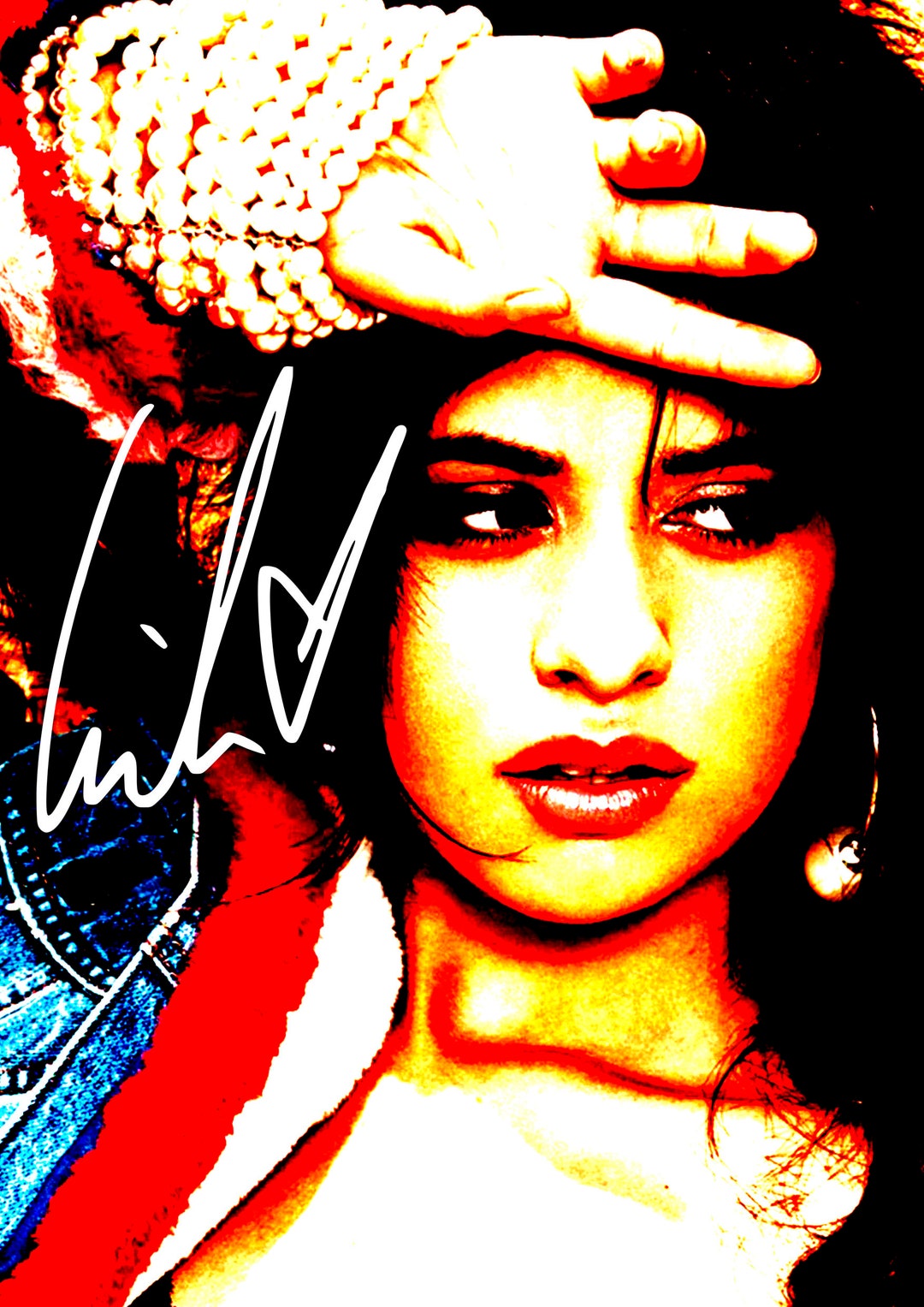 Camila Cabello Poster Wall Art Print - Signed (copy) Memorabilia #3 ...