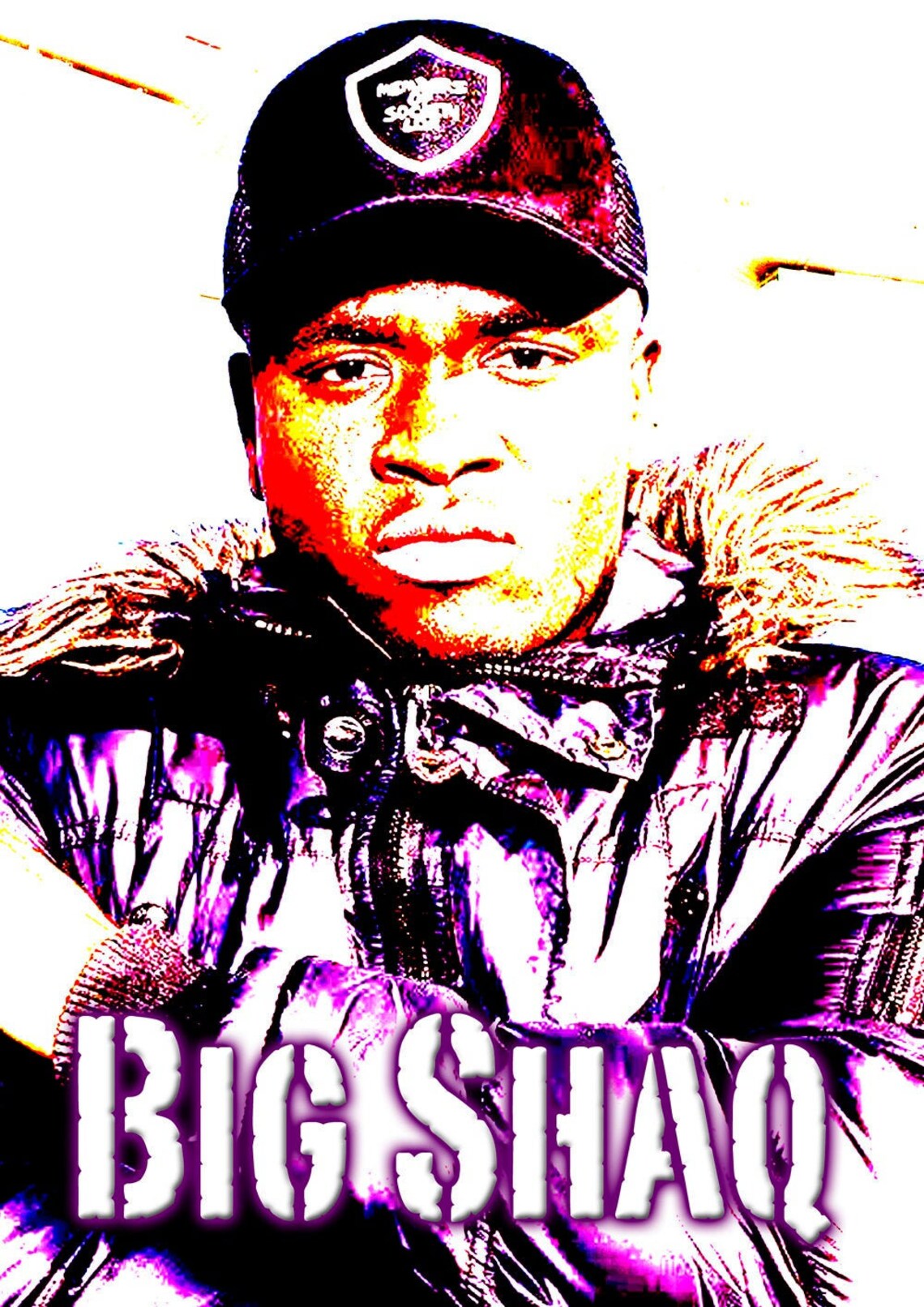 Big Shaq Poster / Wall Art 1 American Rapper A4 29.7 X 21cm or A3 42 X ...