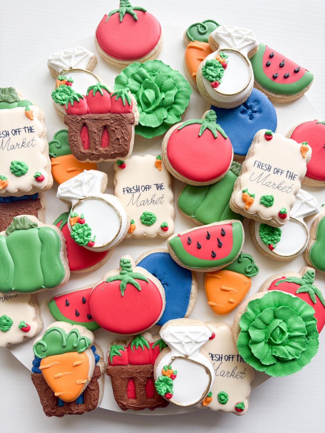 Fresh off the Market Mini Cookies - Etsy