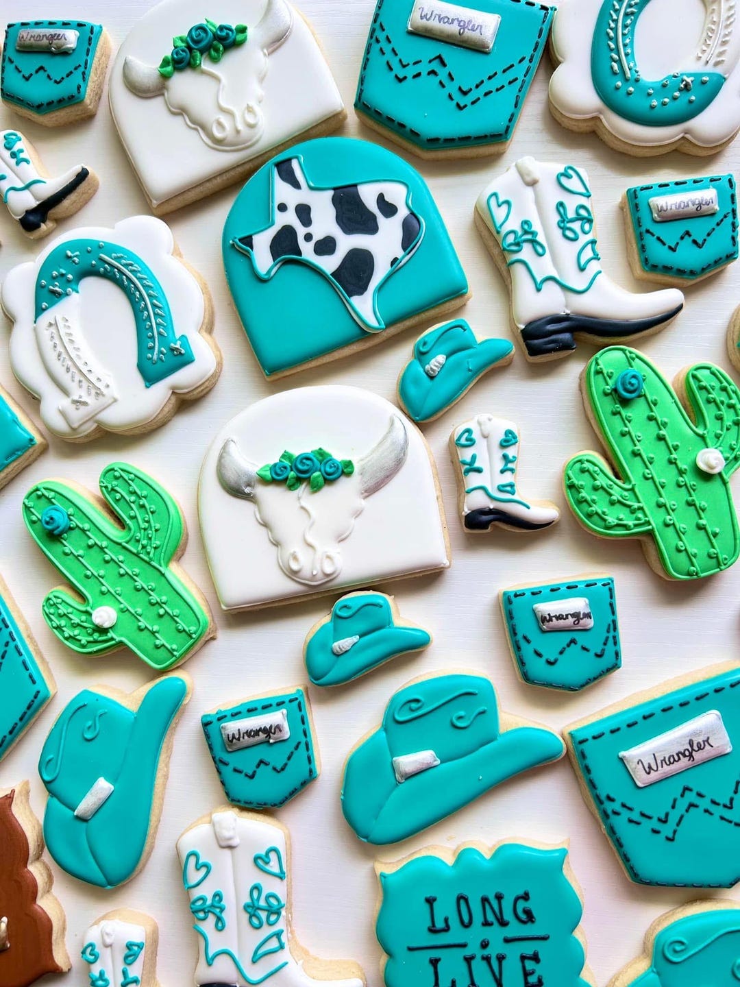 Western Themed Cookies - Etsy
