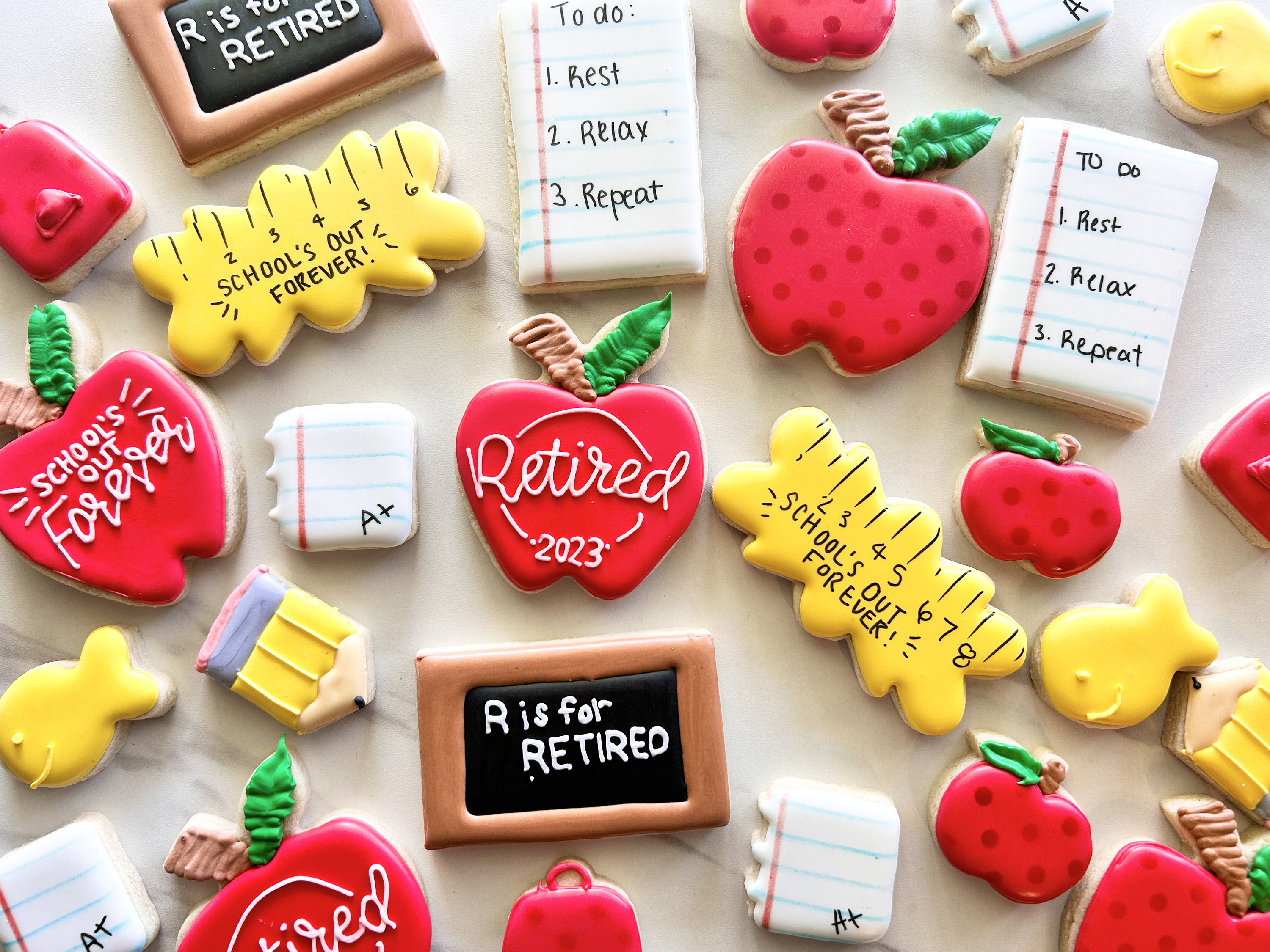 Teacher Retirement/ Teacher Appreciation Cookies - Etsy