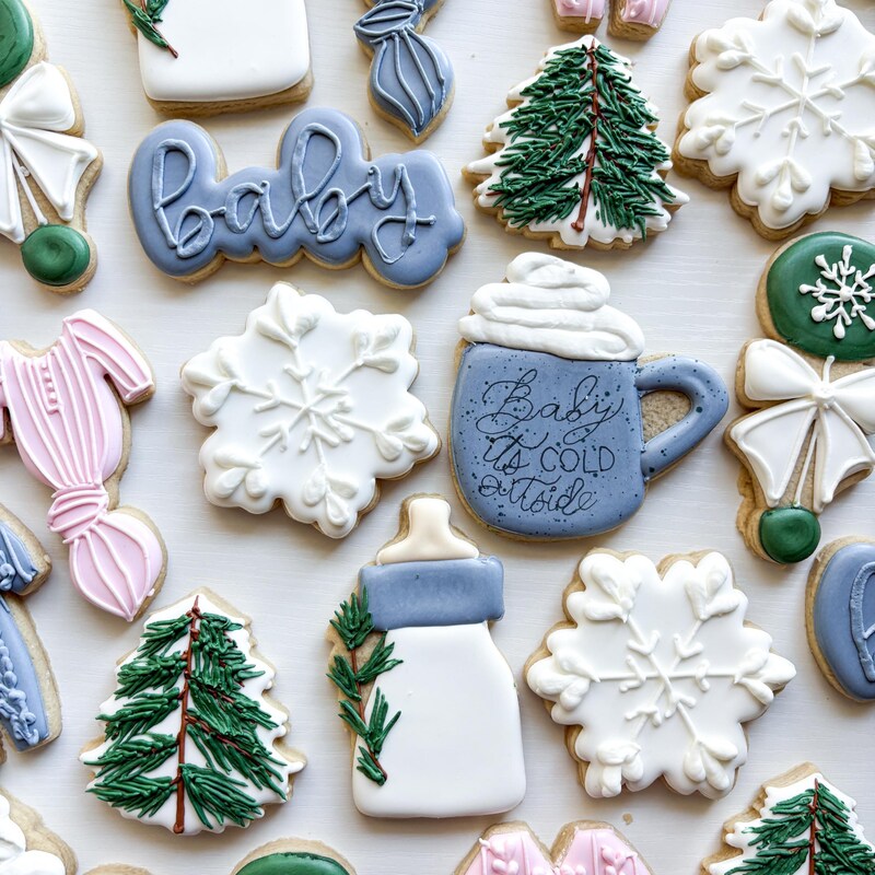 Winter Sugar Cookies - Etsy