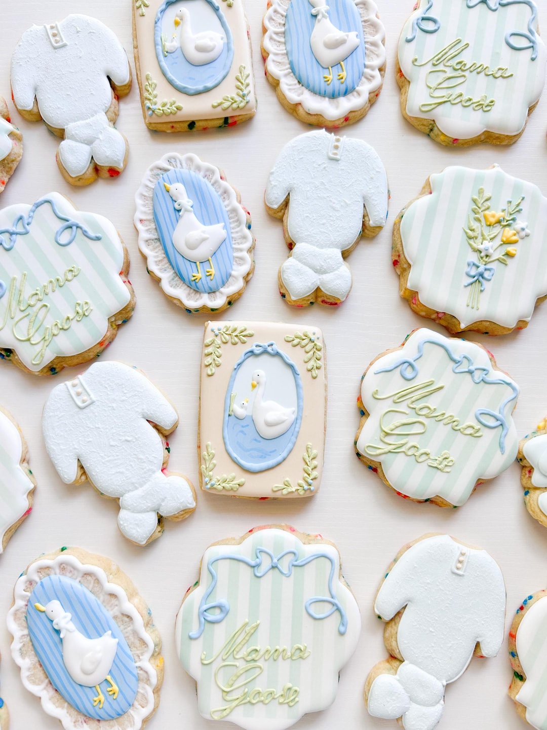 Mama Goose Custom Cookies / Mother Goose Custom Cookies 1 Dozen - Etsy