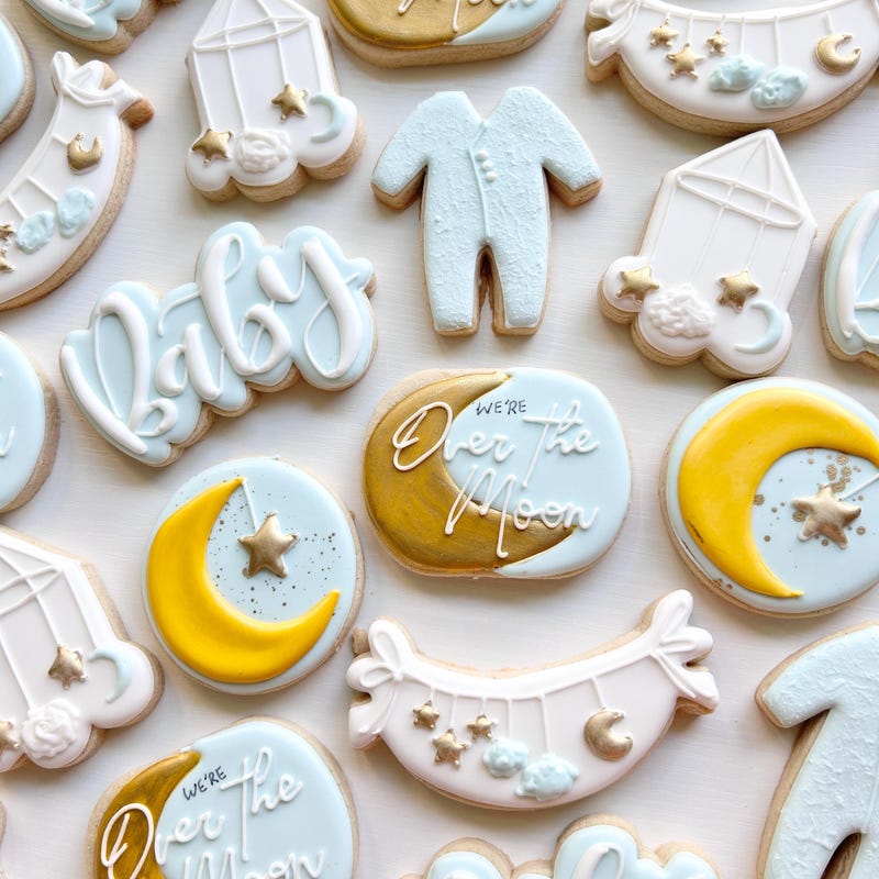Over the Moon Cookies - Etsy