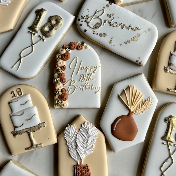 70th Birthday Cookies - Etsy
