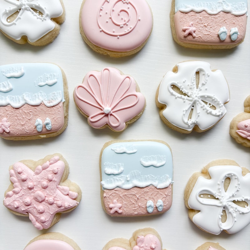 Beach Theme Cookies - Etsy