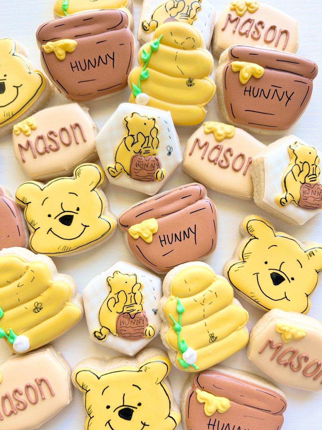 Winnie the Pooh Cookies 2 Dozen - Etsy