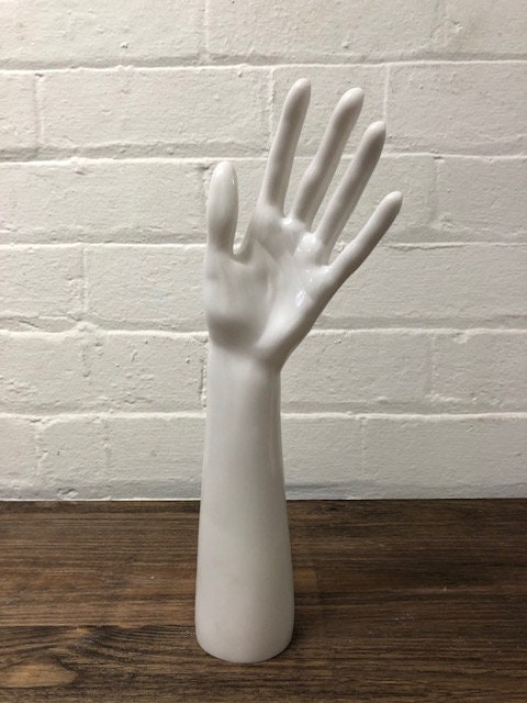 Mannequin Display Hand - Female White Plastic - Etsy