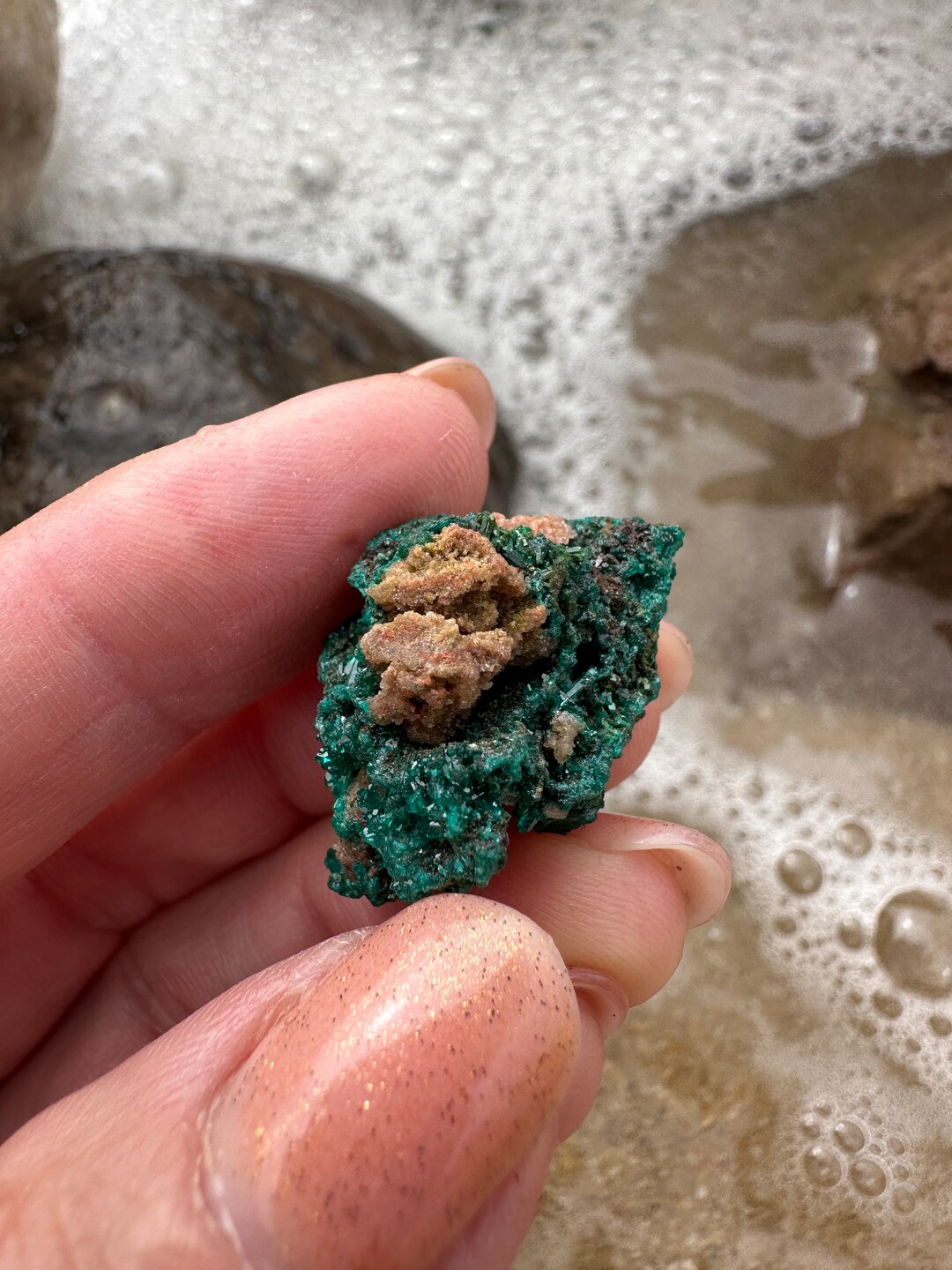 Dioptase Raw Stone, Anti-pain Stone, Powerful Green Heart Support Stone ...