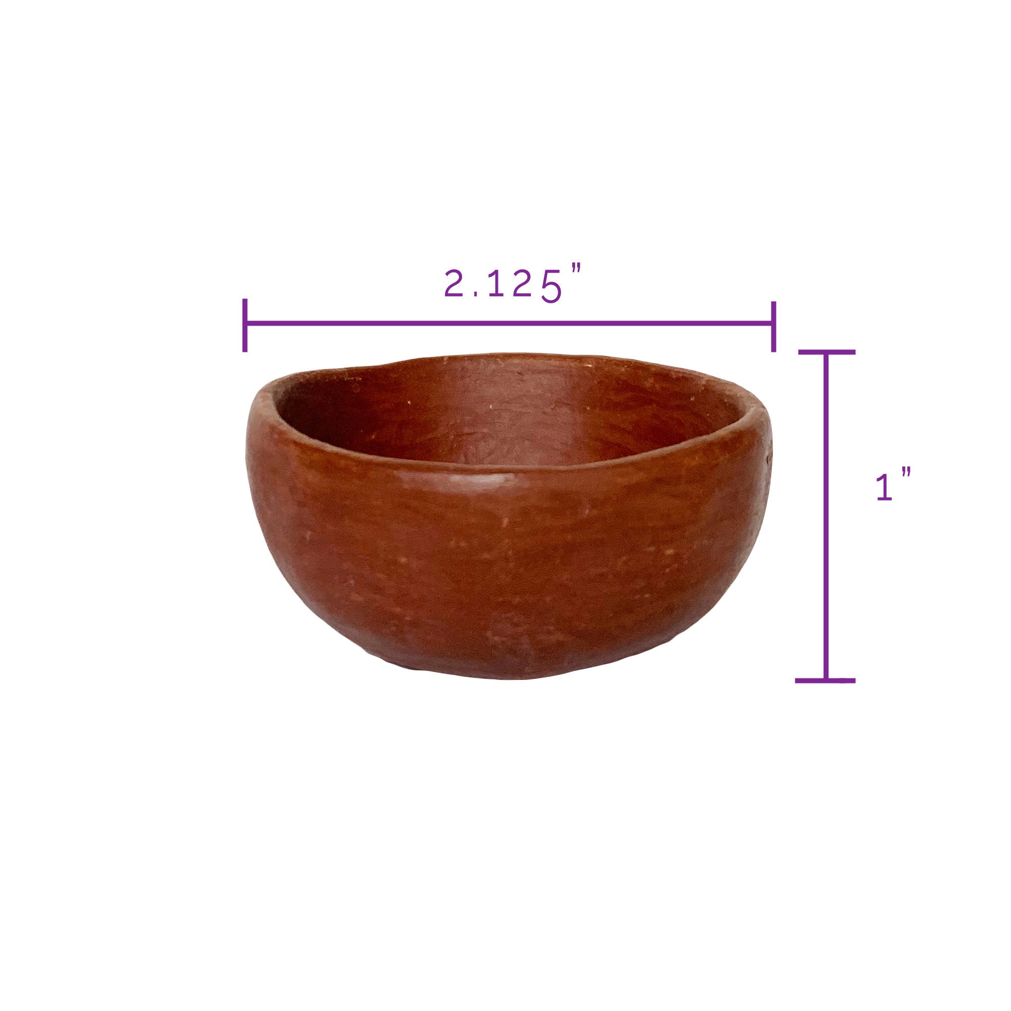 Red Clay Artisan Mezcal Copitas 1oz | Mezcal Cups | Red Clay Pottery ...