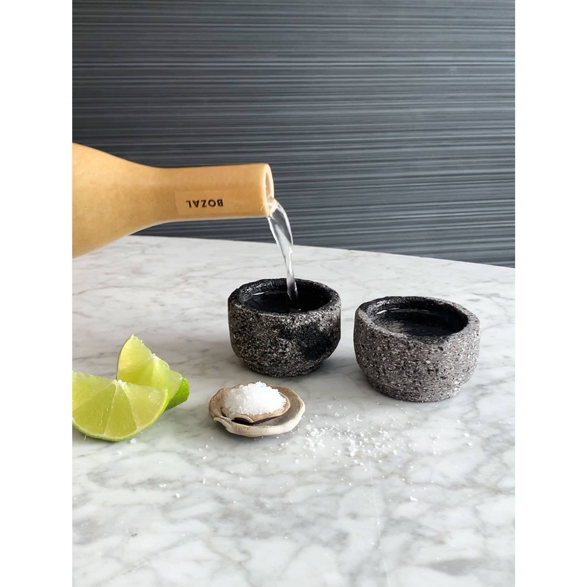 Volcanic Stone Mezcal Copitas Stone Shot Glasses Hand - Etsy