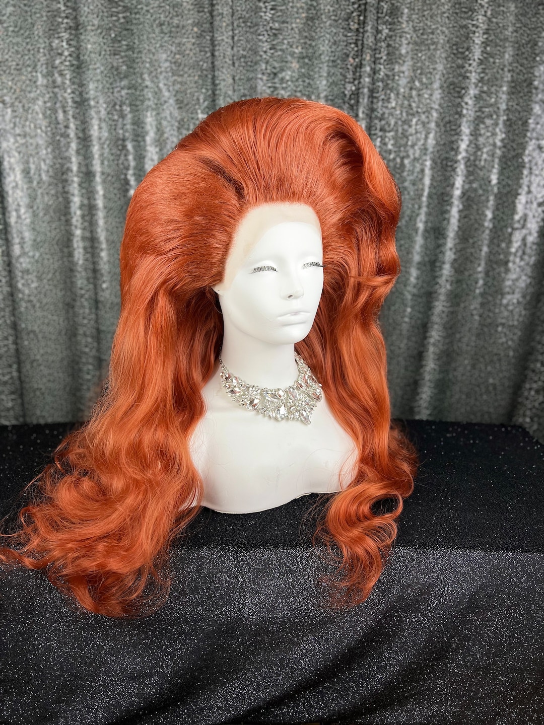 Classic Styled Lacefront Drag Queen Wig | Big and Beautiful | Single ...
