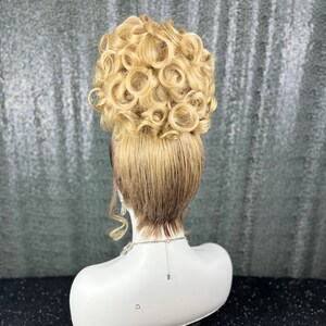 Drag Pageant Updo | High Curly Bun Styled Lace Front Drag Queen Wig ...