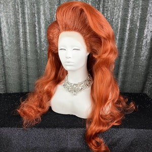 Classic Styled Lacefront Drag Queen Wig | Big and Beautiful | Single ...