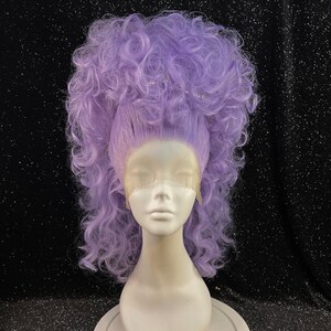 Big and Curly Mullet Styled Lace Front Drag Queen Wig Single Wig ...
