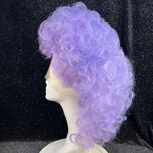 Big and Curly Mullet Styled Lace Front Drag Queen Wig Single Wig ...