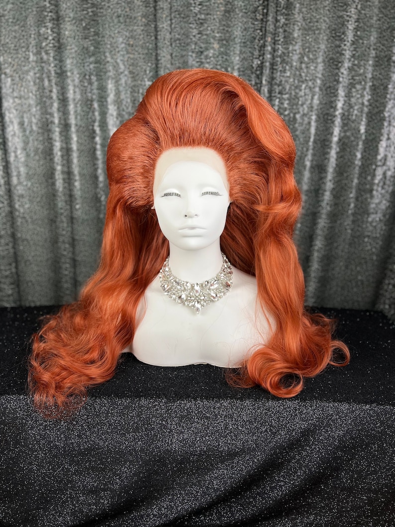 Classic Styled Lacefront Drag Queen Wig | Big and Beautiful | Single ...