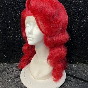 Big Marcel Wave Lace Front Wig | Drag Queen Wig | Custom Made Synthetic ...