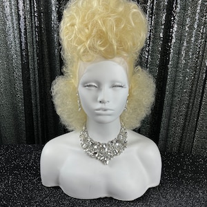 Curly Poodle Hairstyle | Single Wig | Synthetic Custom Wig | Styled ...