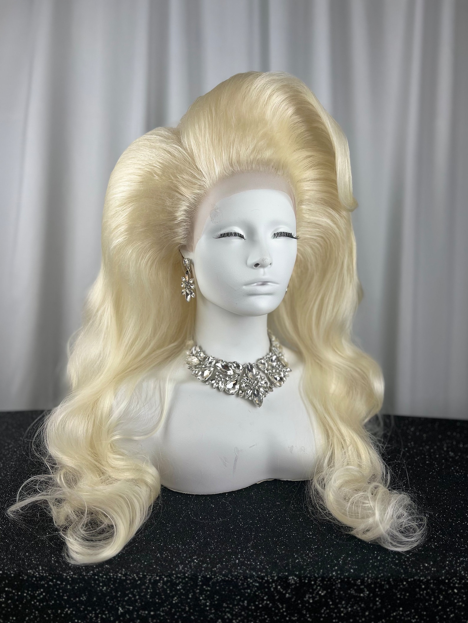 Classic Styled Lacefront Drag Queen Wig | Big and Beautiful | Single ...