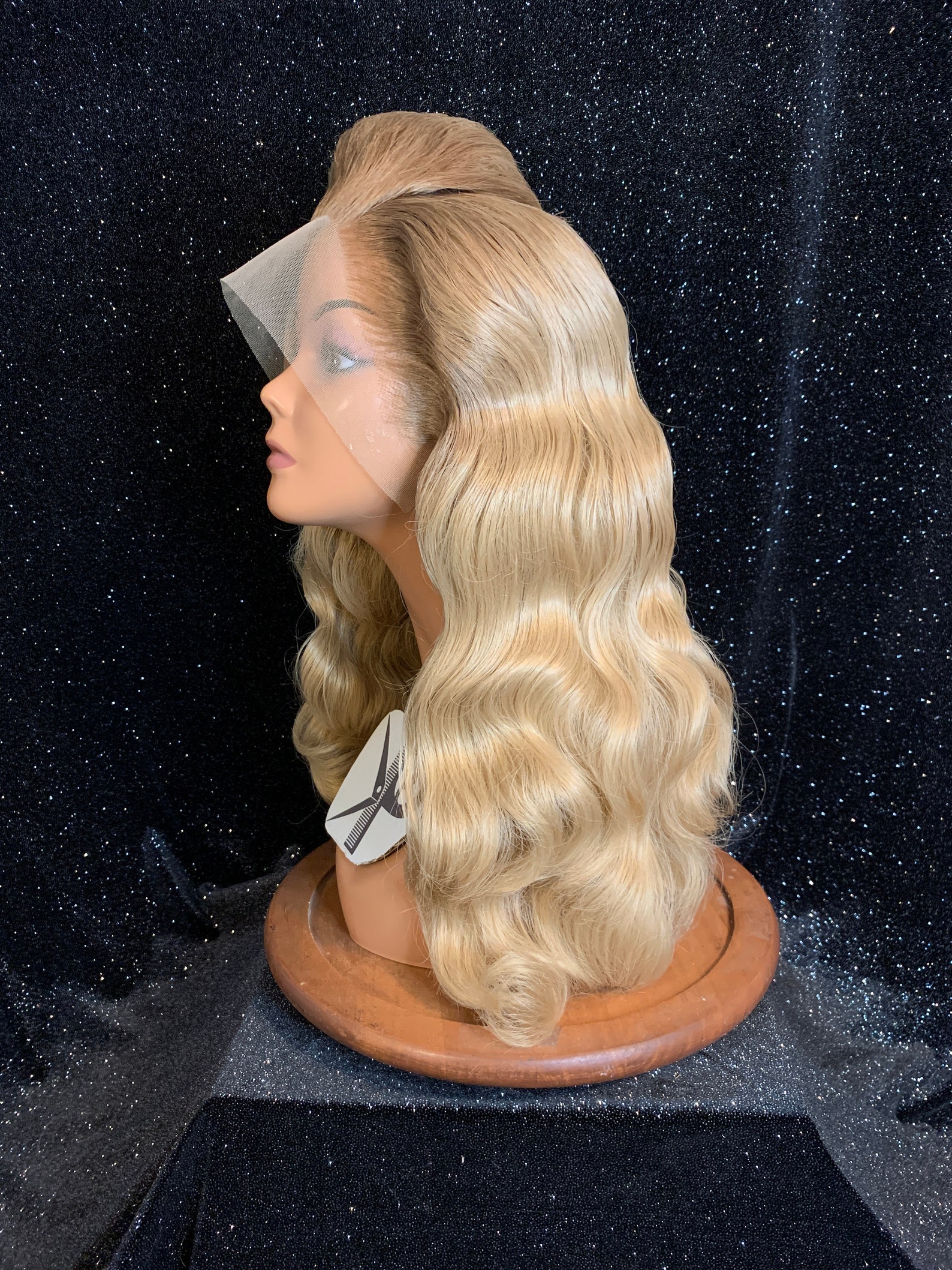 Styled Lace Front Drag Queen Wig | Elegant Finger Wave Hairstyle | 1930 ...