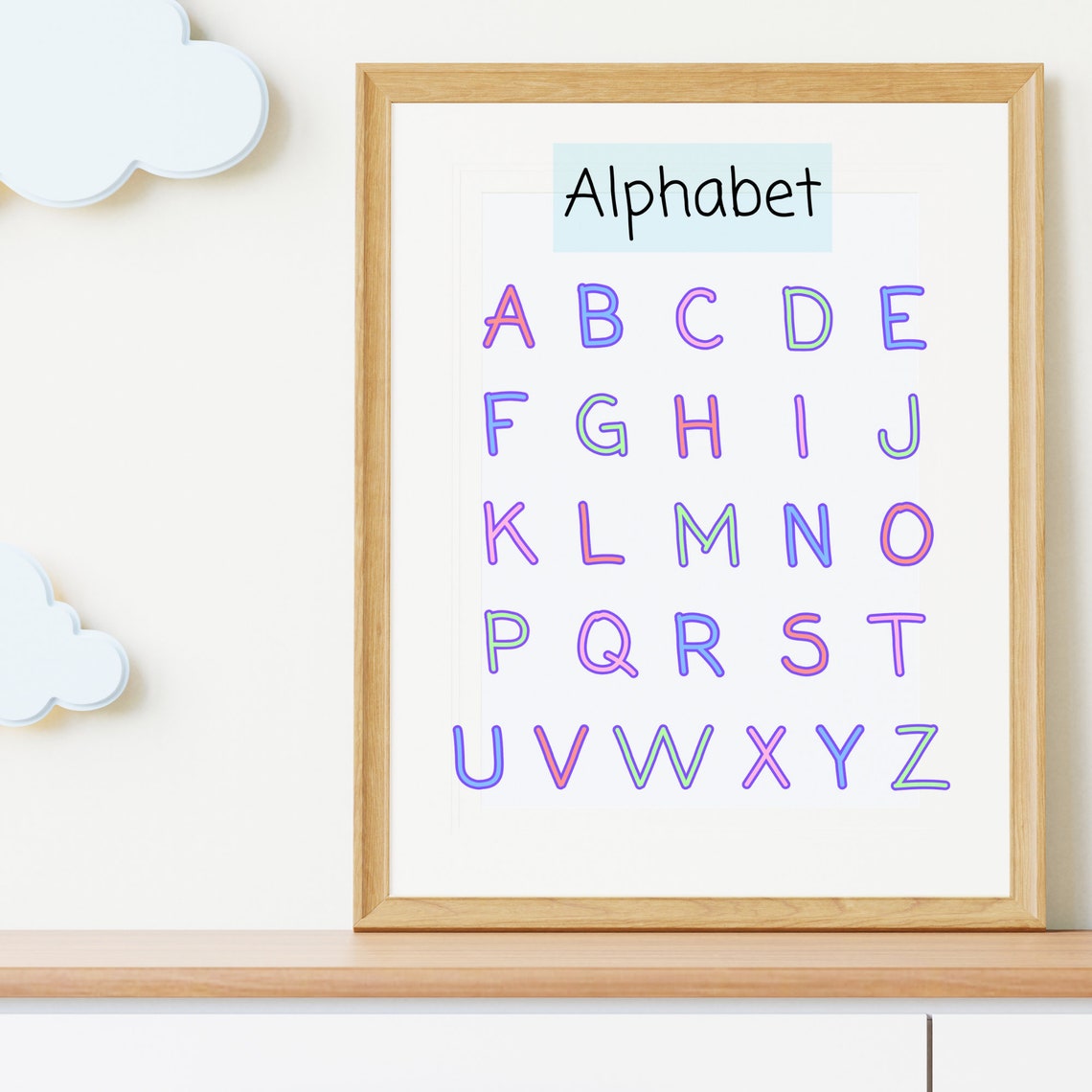 Alphabet Printable, Alphabet, Letters, A-Z, Downloadable Printable ...