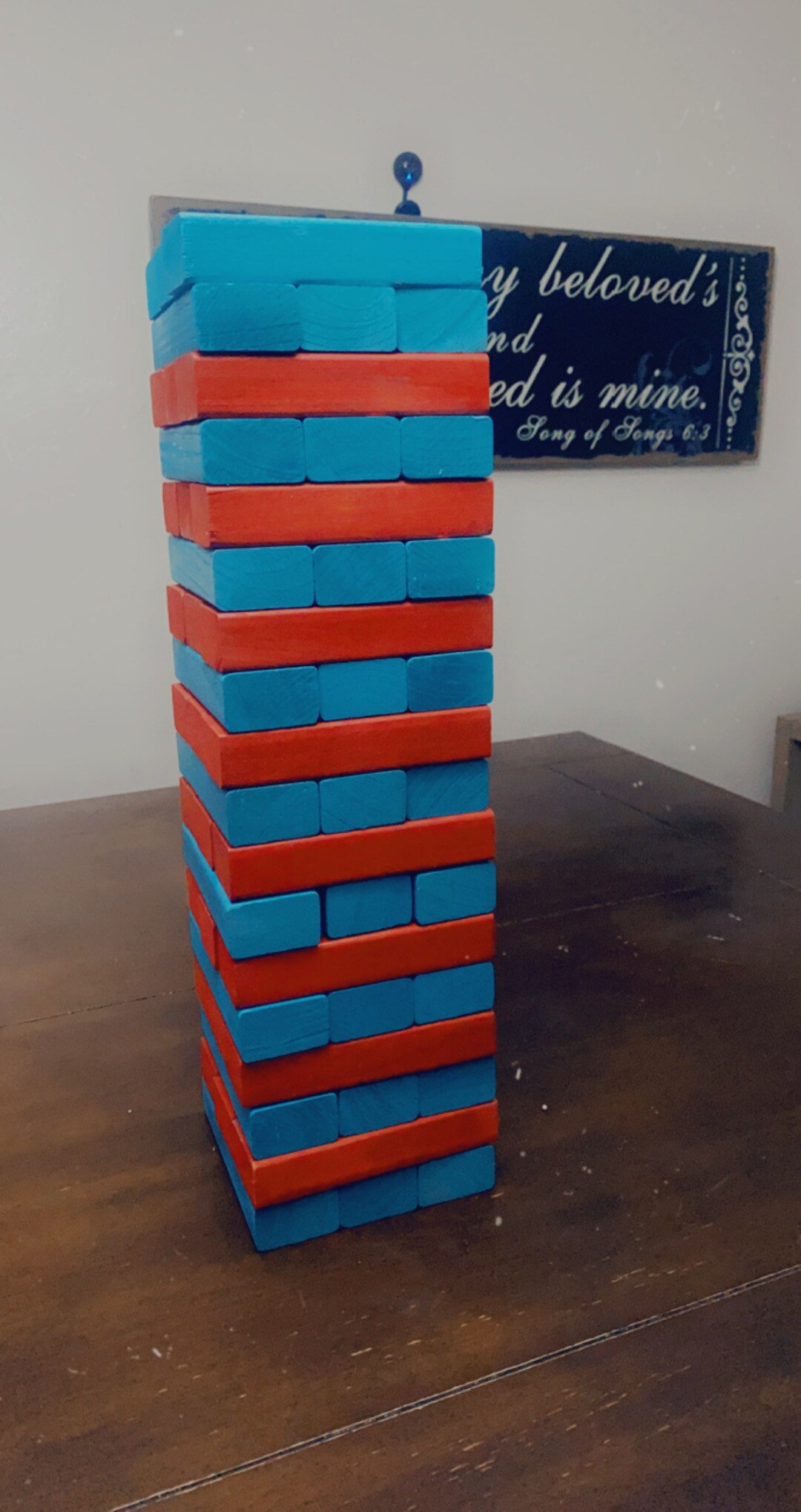 Jumbo Adult Tipsy Tower Jenga Inspired - Etsy