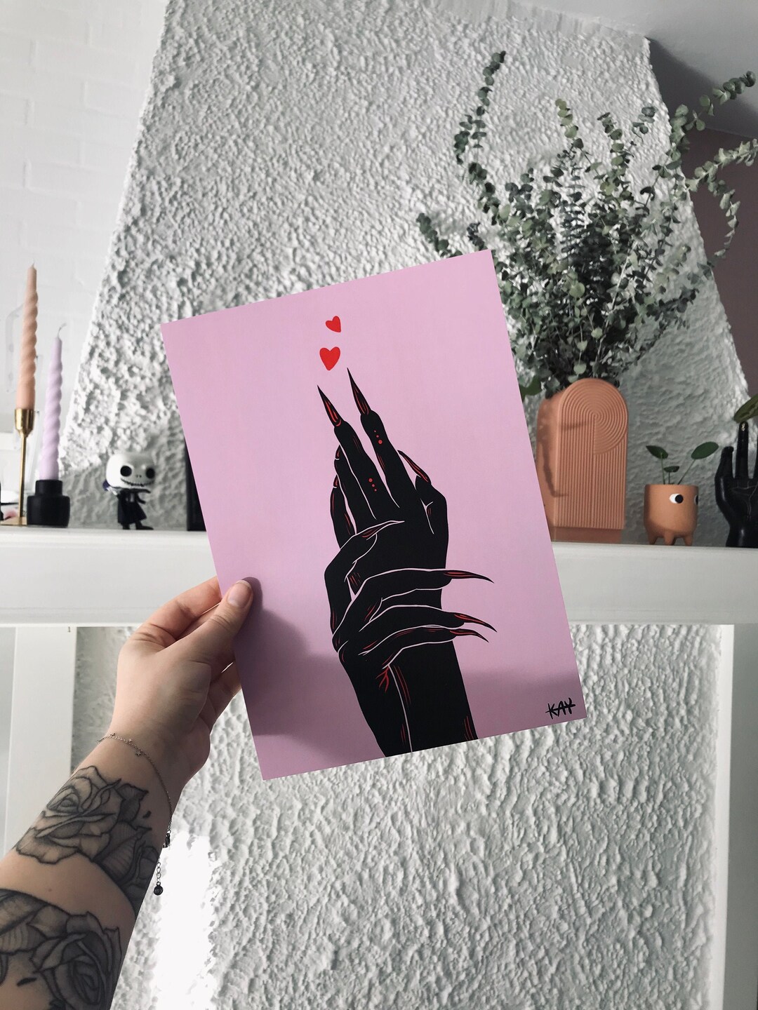 Honest A5/A4 Art Print Gift for All the Goth, Emo and Poppunk Lovers ...