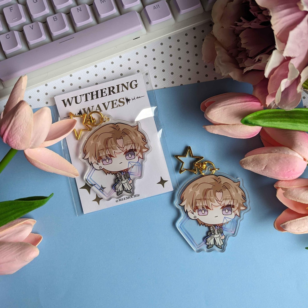 Xiangli Yao Wuthering Waves Keychain | Art Cute | Chibi Huanglong ...