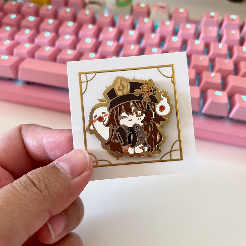 Genshin Impact Enamel Pins Cute Anime Art Raiden - Etsy Australia