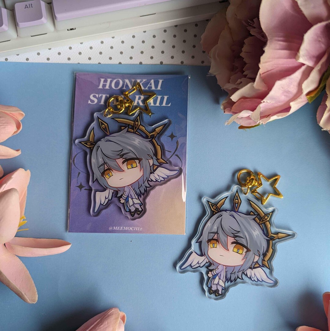 Sunday HSR Keychain | Honkai Star Rail Art Cute | Chibi Penacony ...