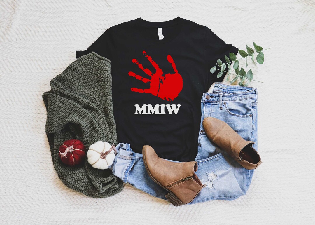 MMIW Red Hand Movement Emancipation Shirt No More Stolen - Etsy