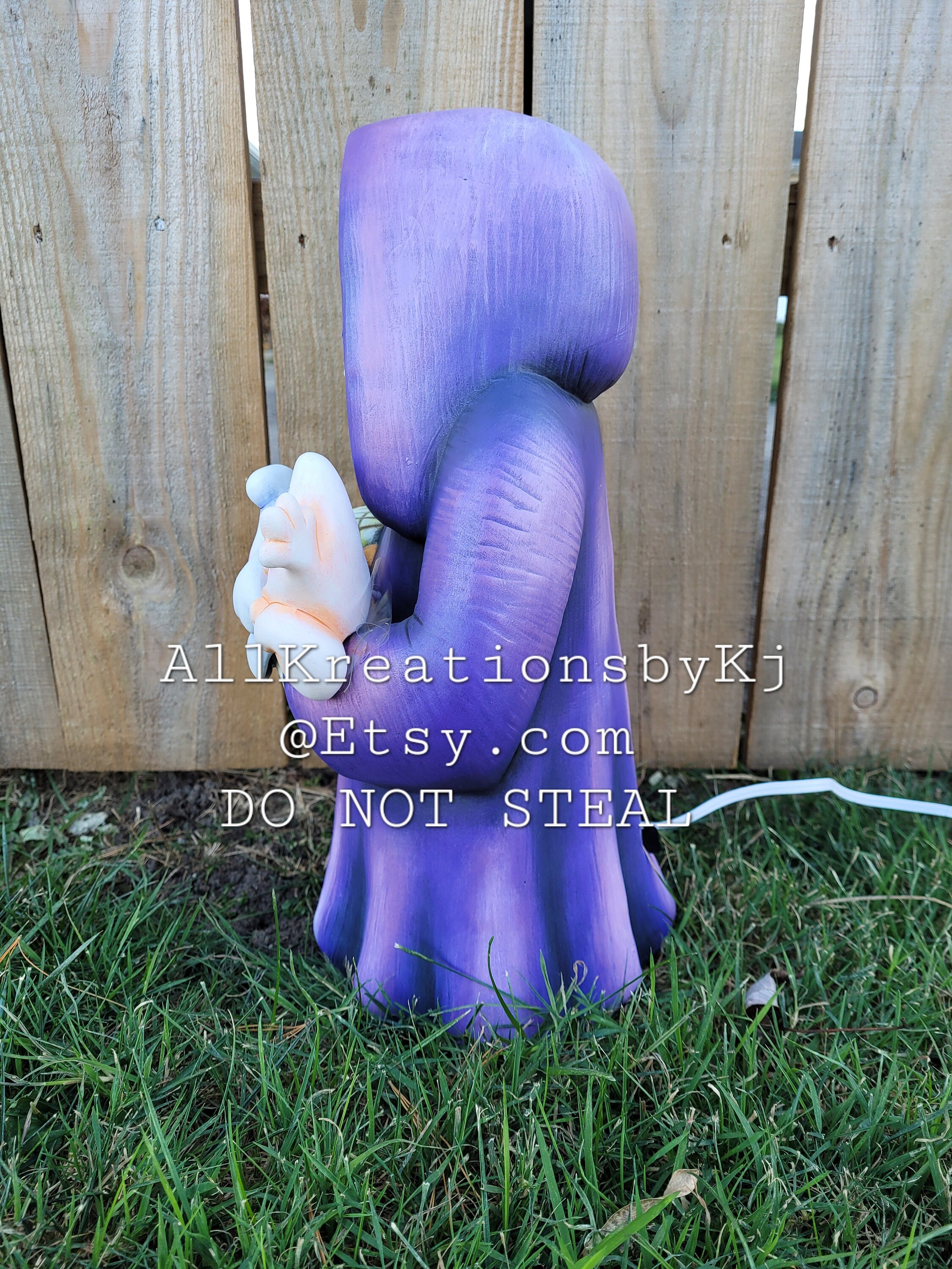 Ceramic Skeleton Clay Magic Skeleton Hand Painted Halloween - Etsy