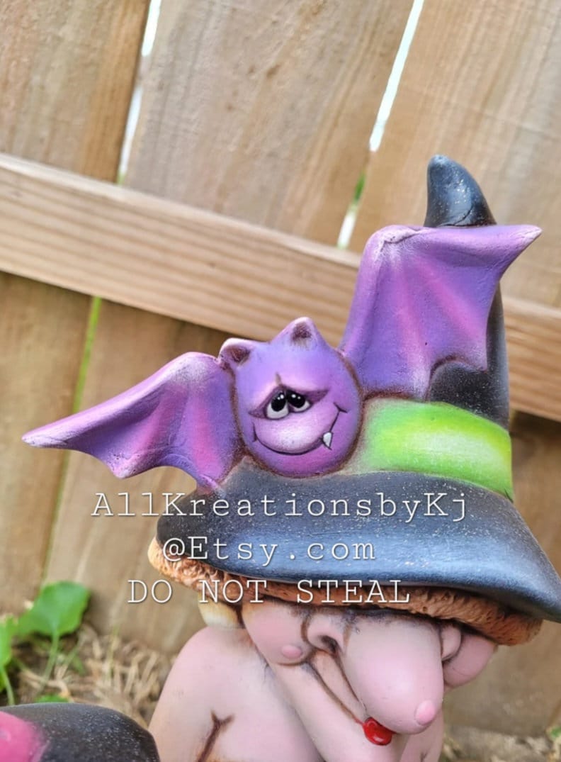 Ceramic Witches in Cauldron, Clay Magic, Bathing Beauties, Witch ...