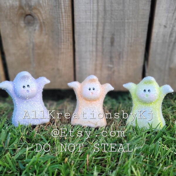 Ceramic Ghost Family - Etsy