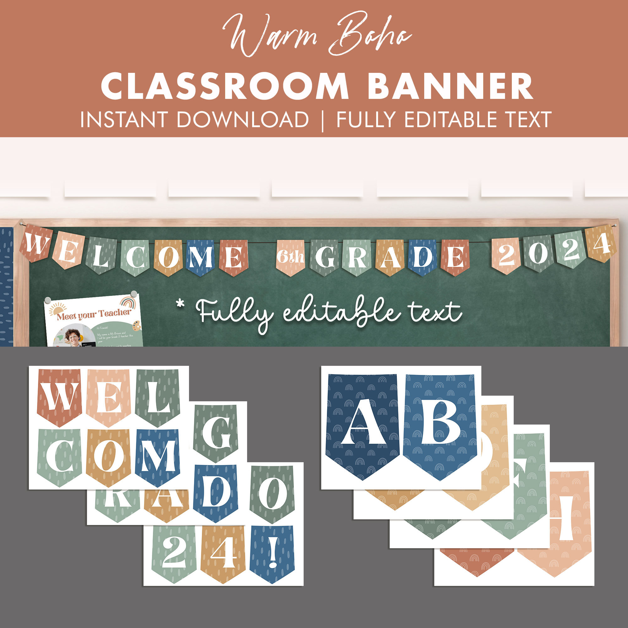 Classroom Banner, Classroom Printable, Classroom Decor, Classroom ...