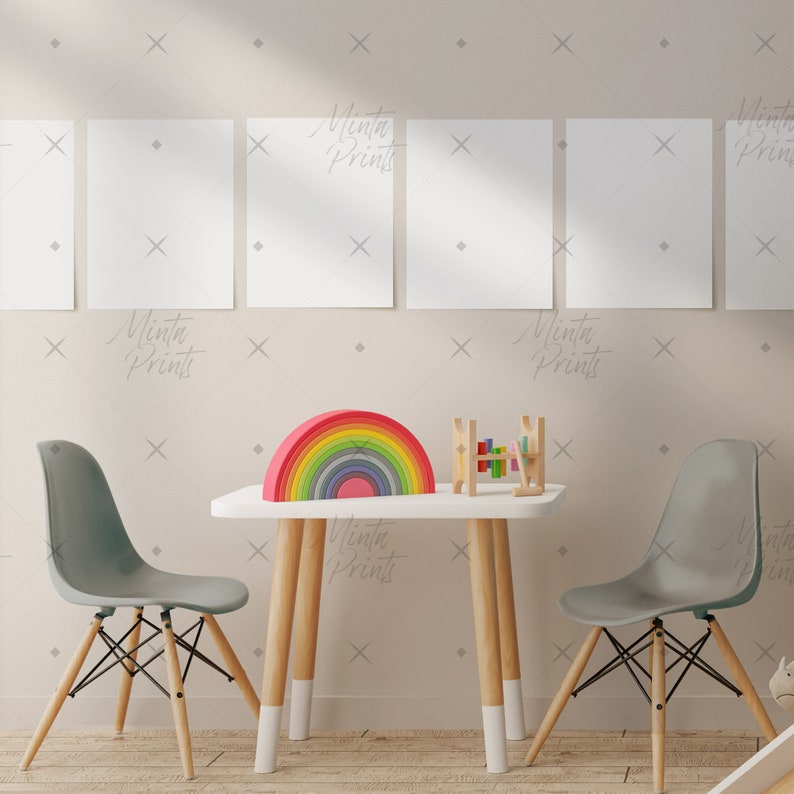 Instant Download, Classroom Mockups, Interior Mockup, Kindergarten ...