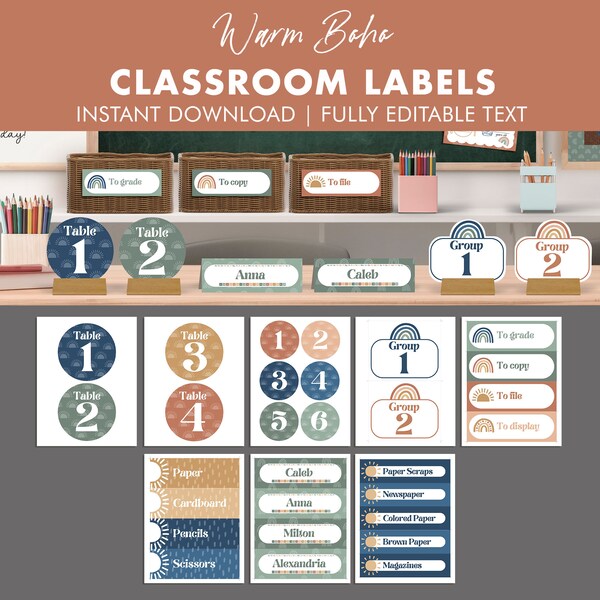 Classroom Printable - Etsy