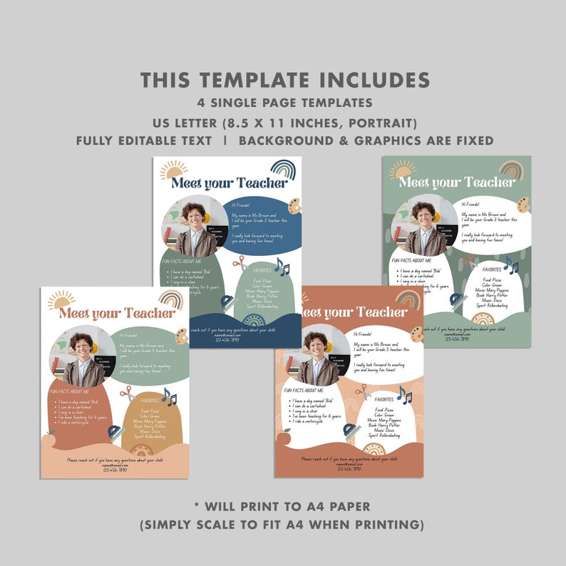 Meet Your Teacher, Meet the Teacher, Class Teacher Letter, Classroom ...