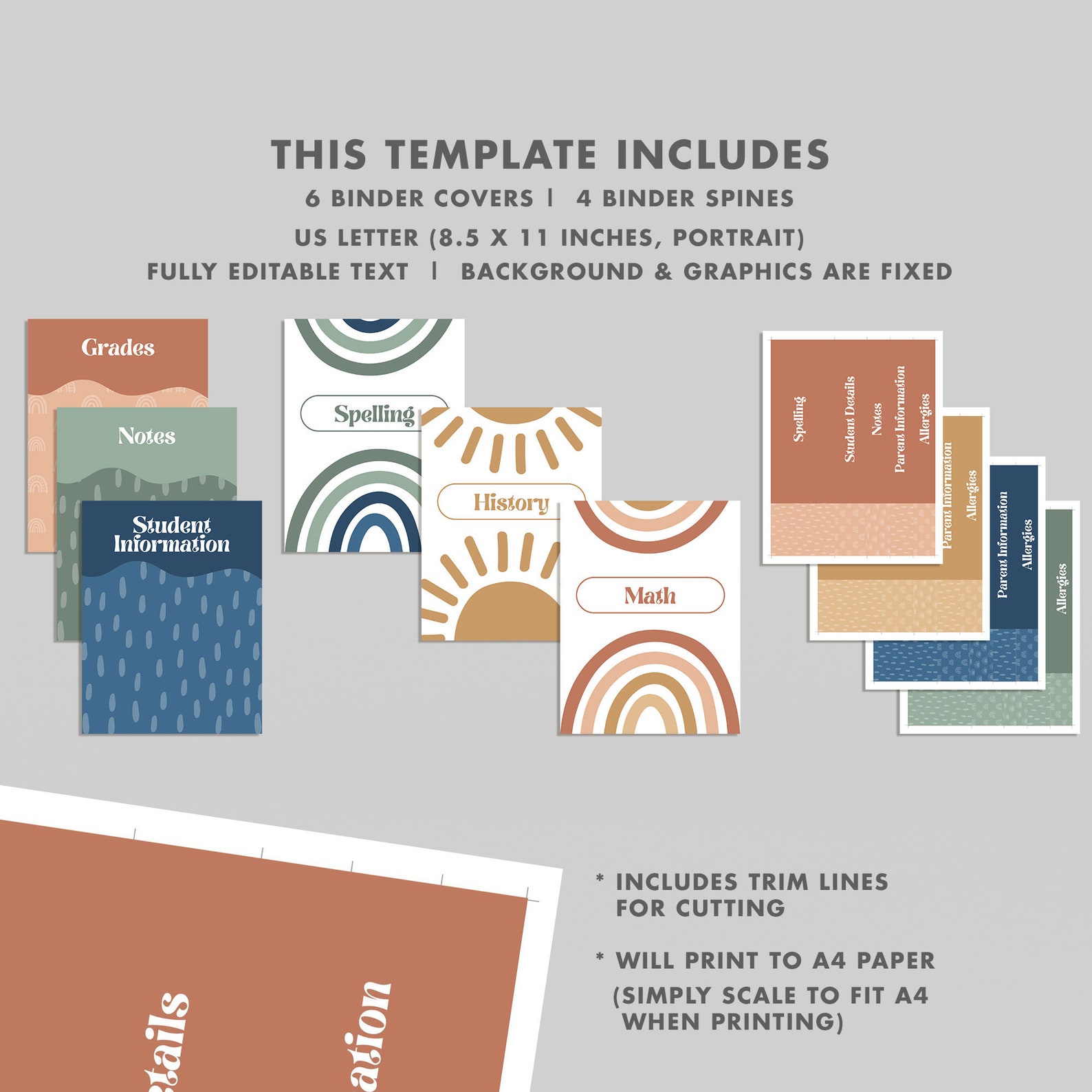 Classroom Binder Covers, Classroom Printable, Classroom Decor ...