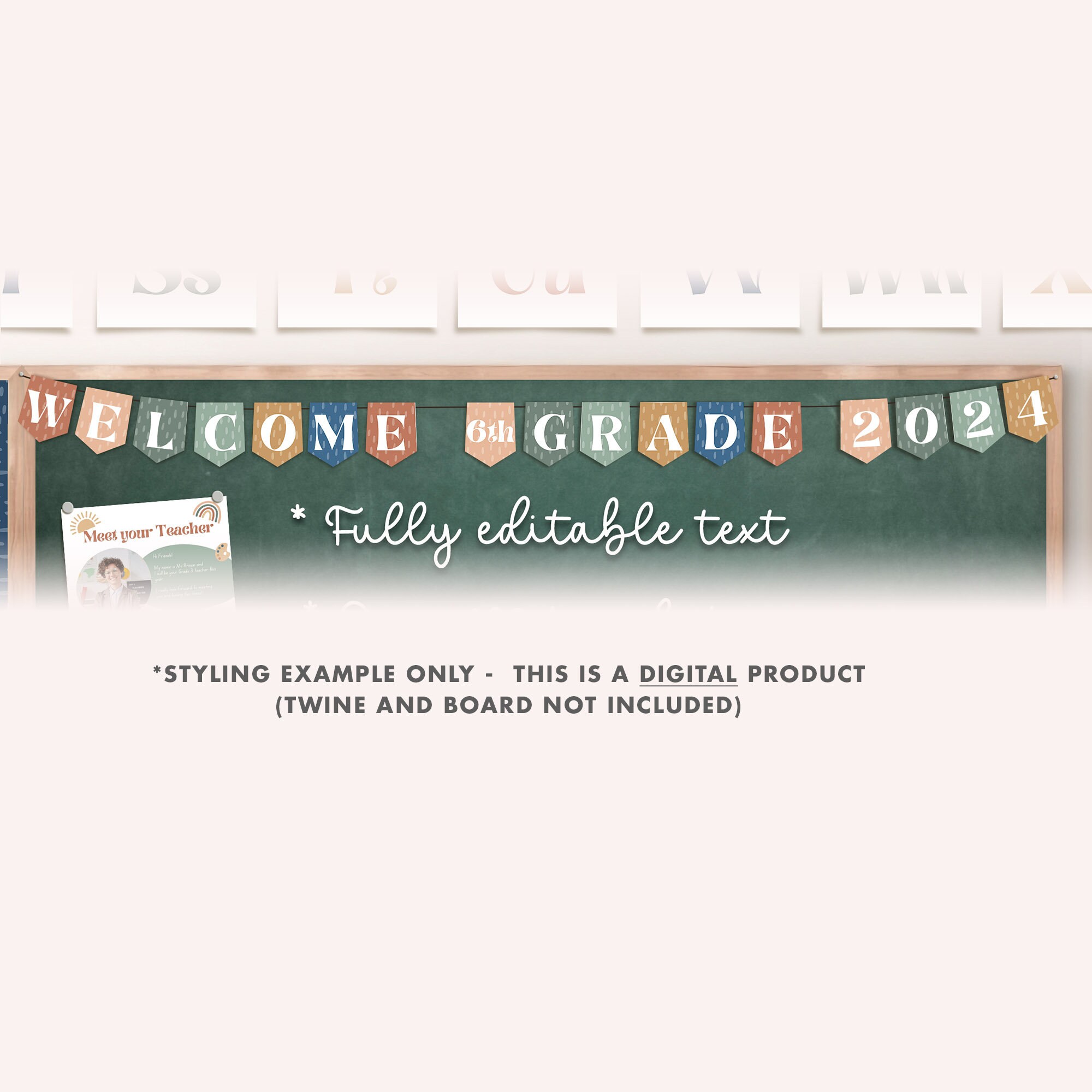 Classroom Banner, Classroom Printable, Classroom Decor, Classroom ...