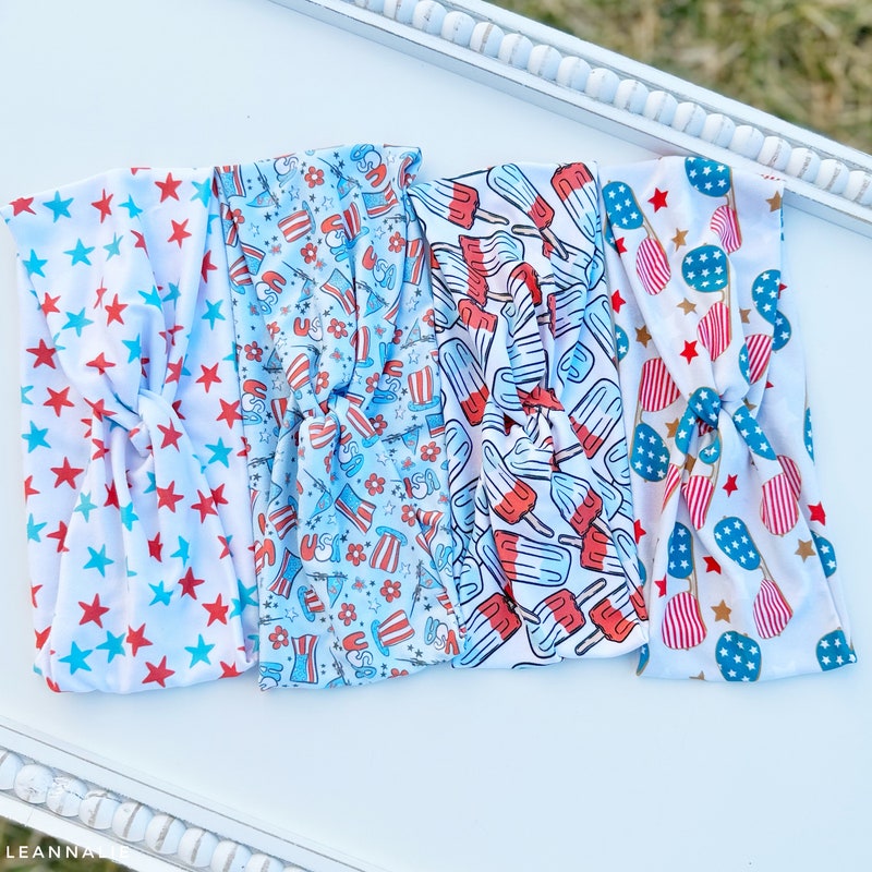 Patriotic Headband - Etsy