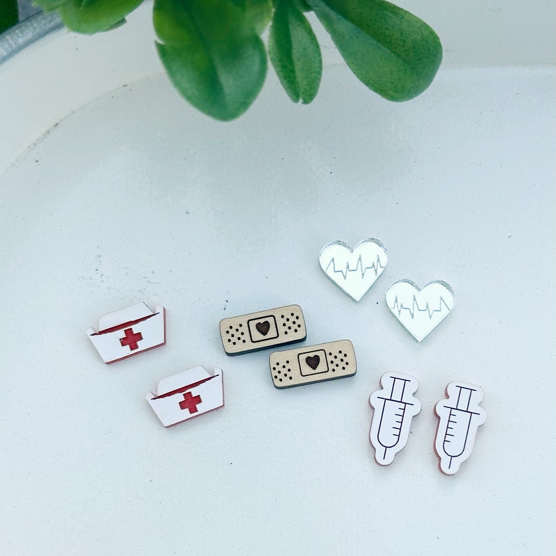Nurse Earrings - Etsy