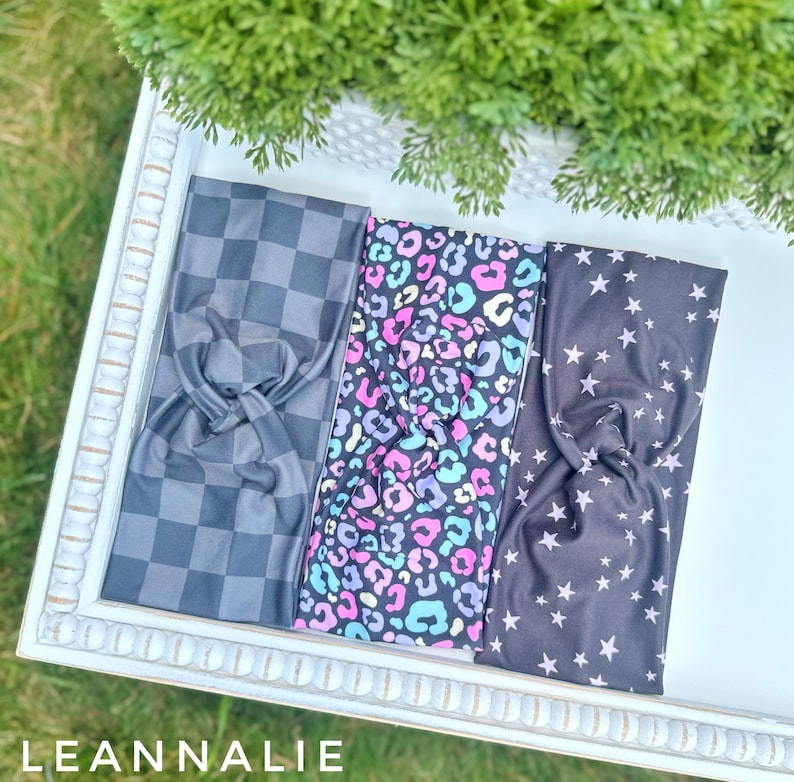 Black and White Headband, Leopard, Bright, Checks, Grey, Neutral, Nurse ...