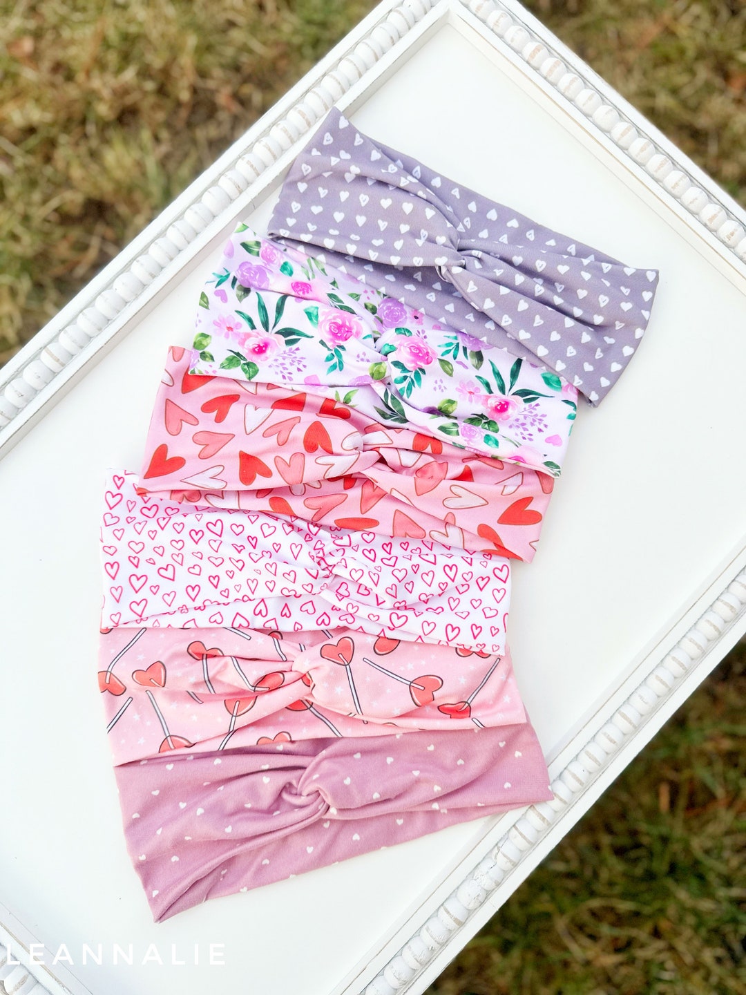 Valentines Day Headbands, Heart Headband, Soft Headband, Soft Heart ...