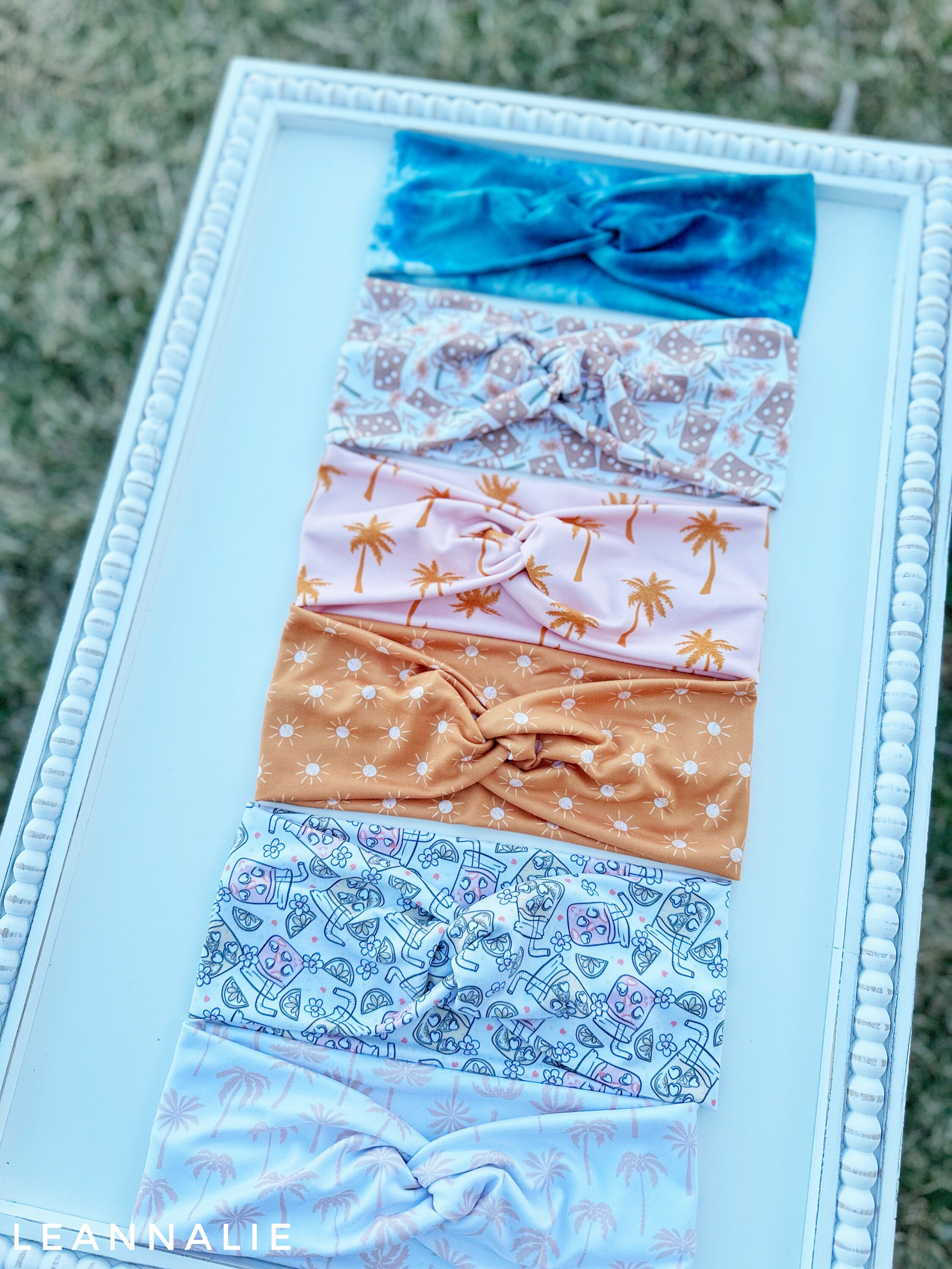 Summer Headband, Soft Headband, Beach Headband, Stretch Headband ...