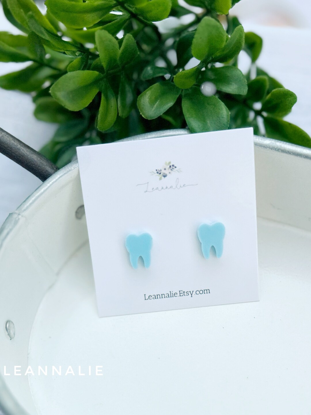 Dental Studs, Dental Stud Earrings, Tooth Earrings, Tooth Stud, Gift ...