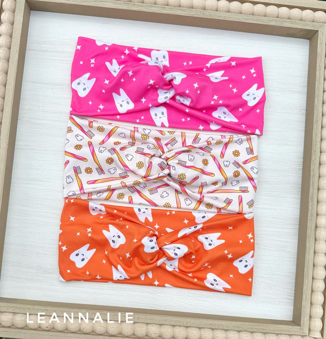 Dental Twist Headband, Headband Dental Headband, Hygienist Headband ...