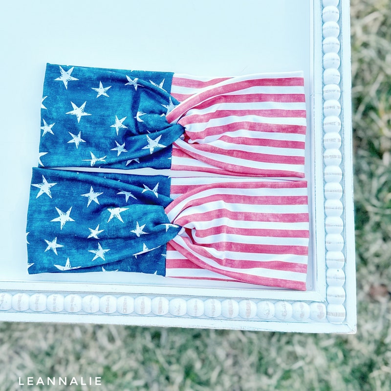 Patriotic Headband - Etsy